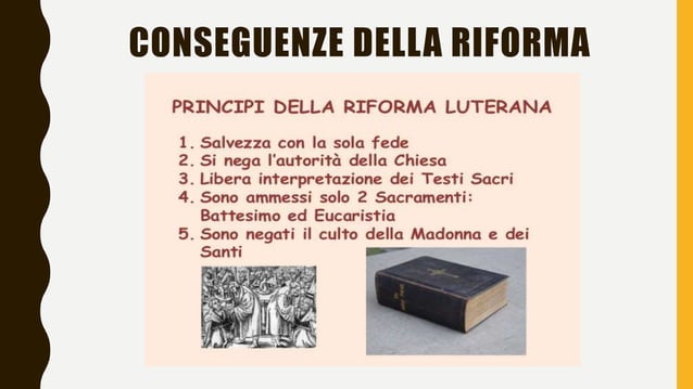 La riforma protestante | PPTX