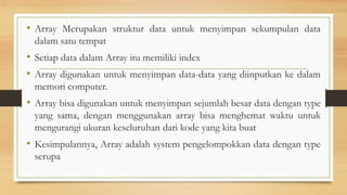 LARIK ( ARRAY ).pptx