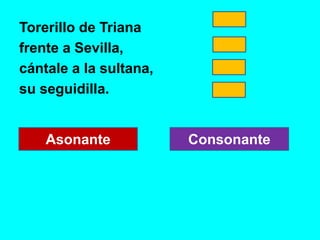 La rima actividad | PPTX