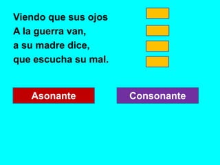 La rima actividad | PPTX