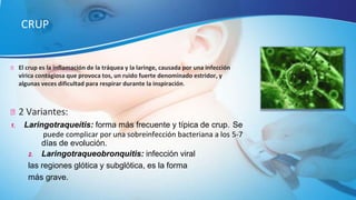 Laringitis PEDIATRIA | PPTX