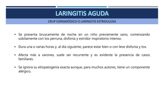 Laringitis aguda | PPTX