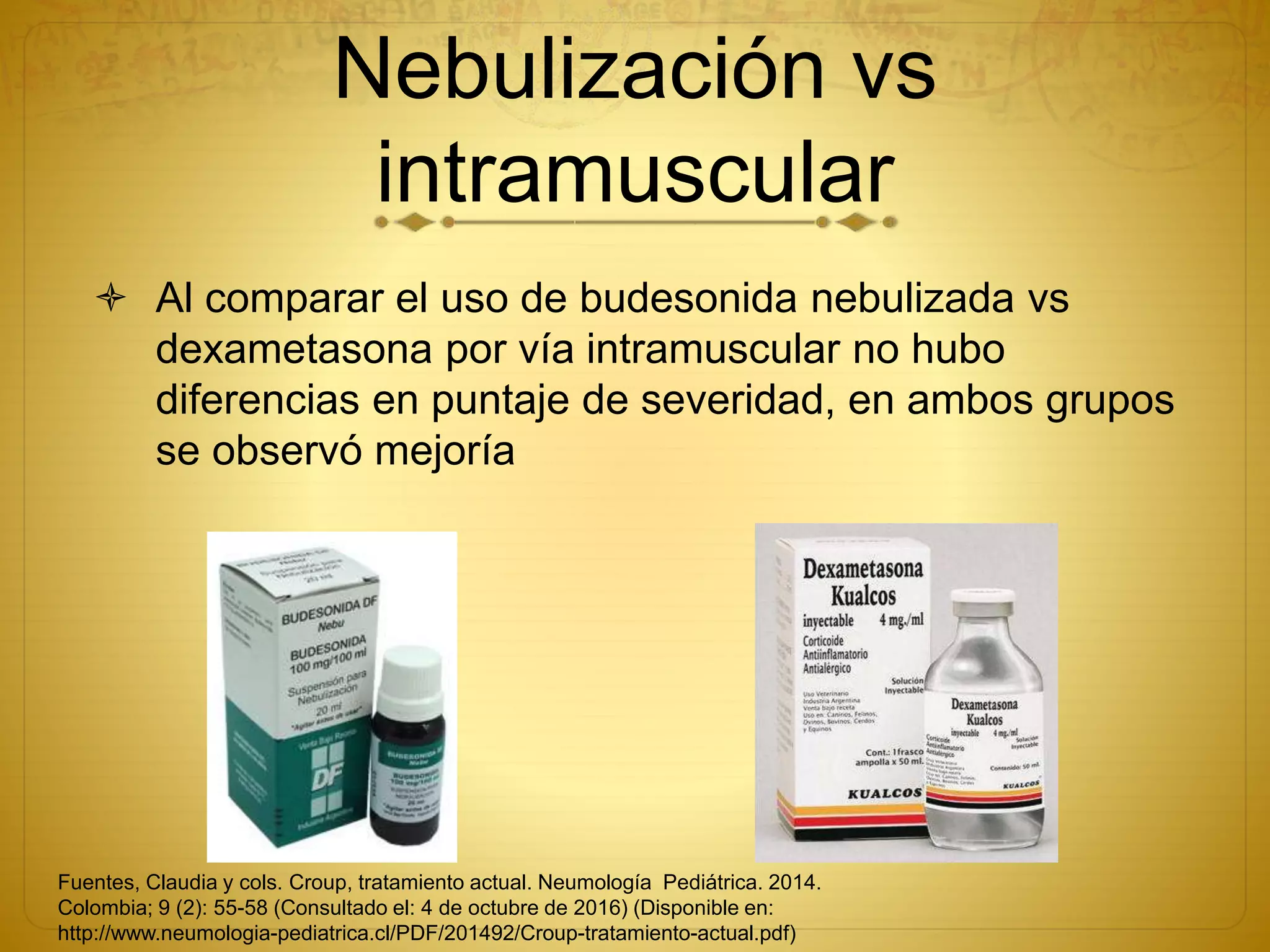 CRUP: Laringitis Pediatría | PPTX