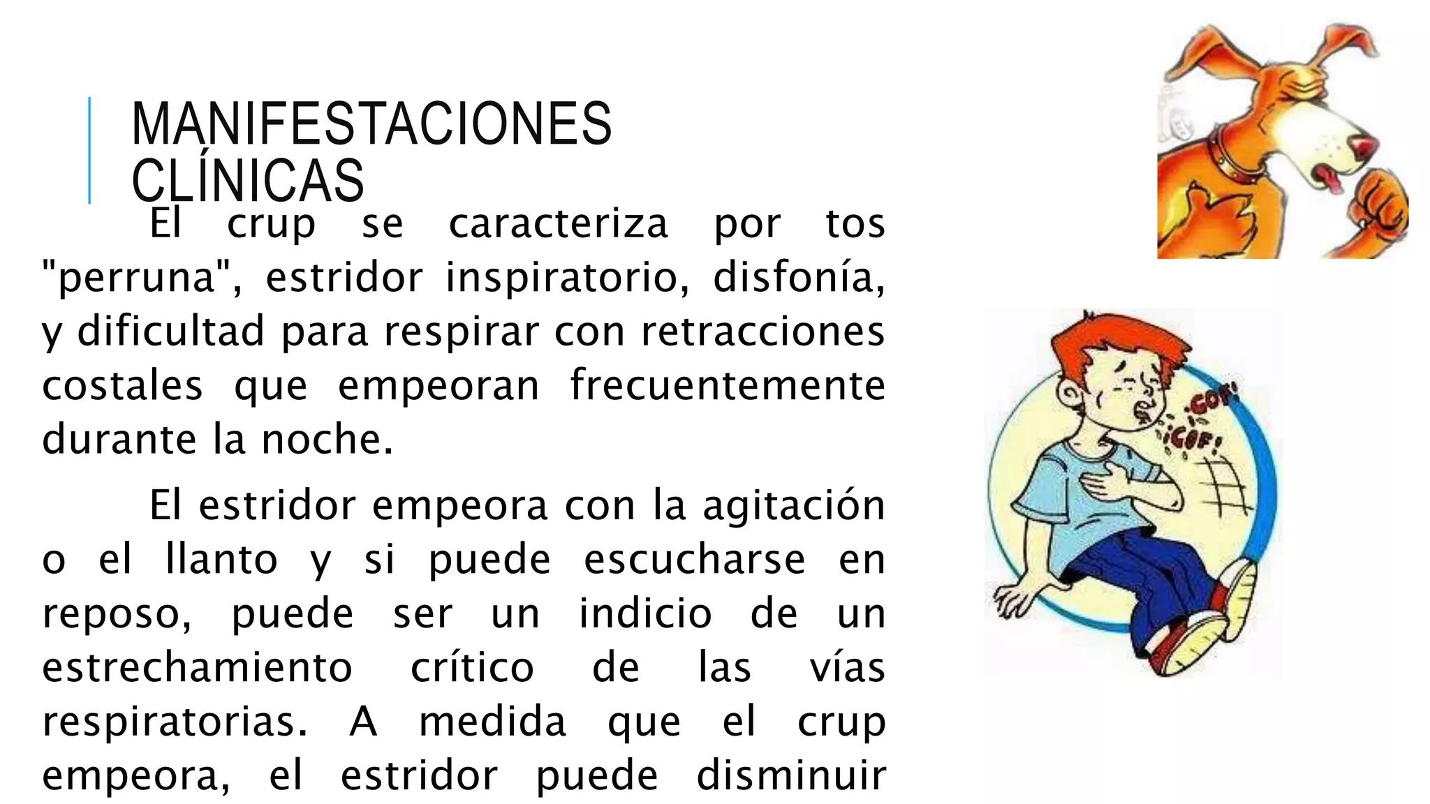 Laringotraqueobronquitis (crup) | PPTX