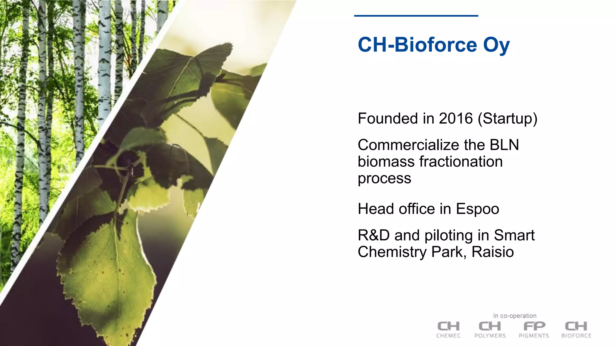 Lari Vähäsalo, CH-Bioforce | PDF