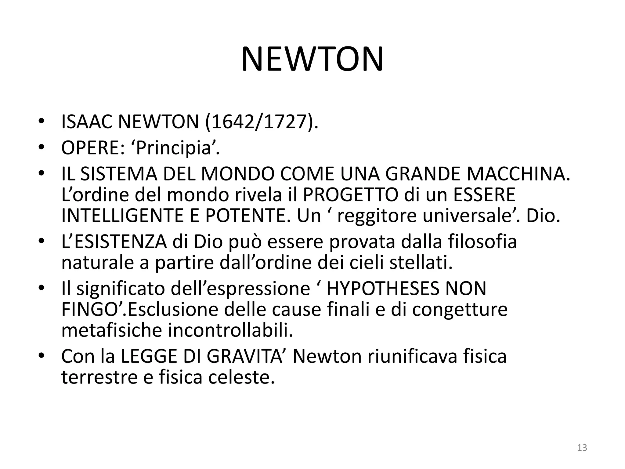 La rivoluzione scientifica | PPTX