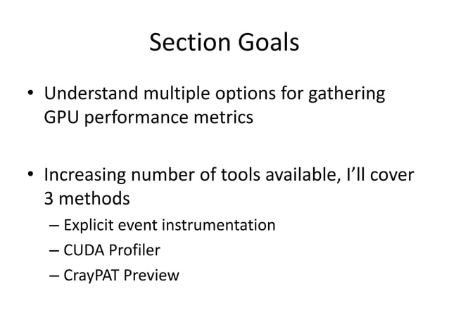 Cug2011 Introduction To Gpu Computing Ppt