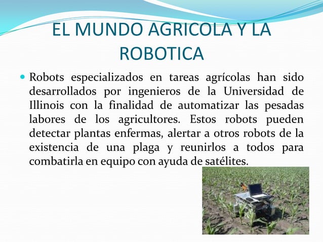 La robotica informatica 1 | PPT