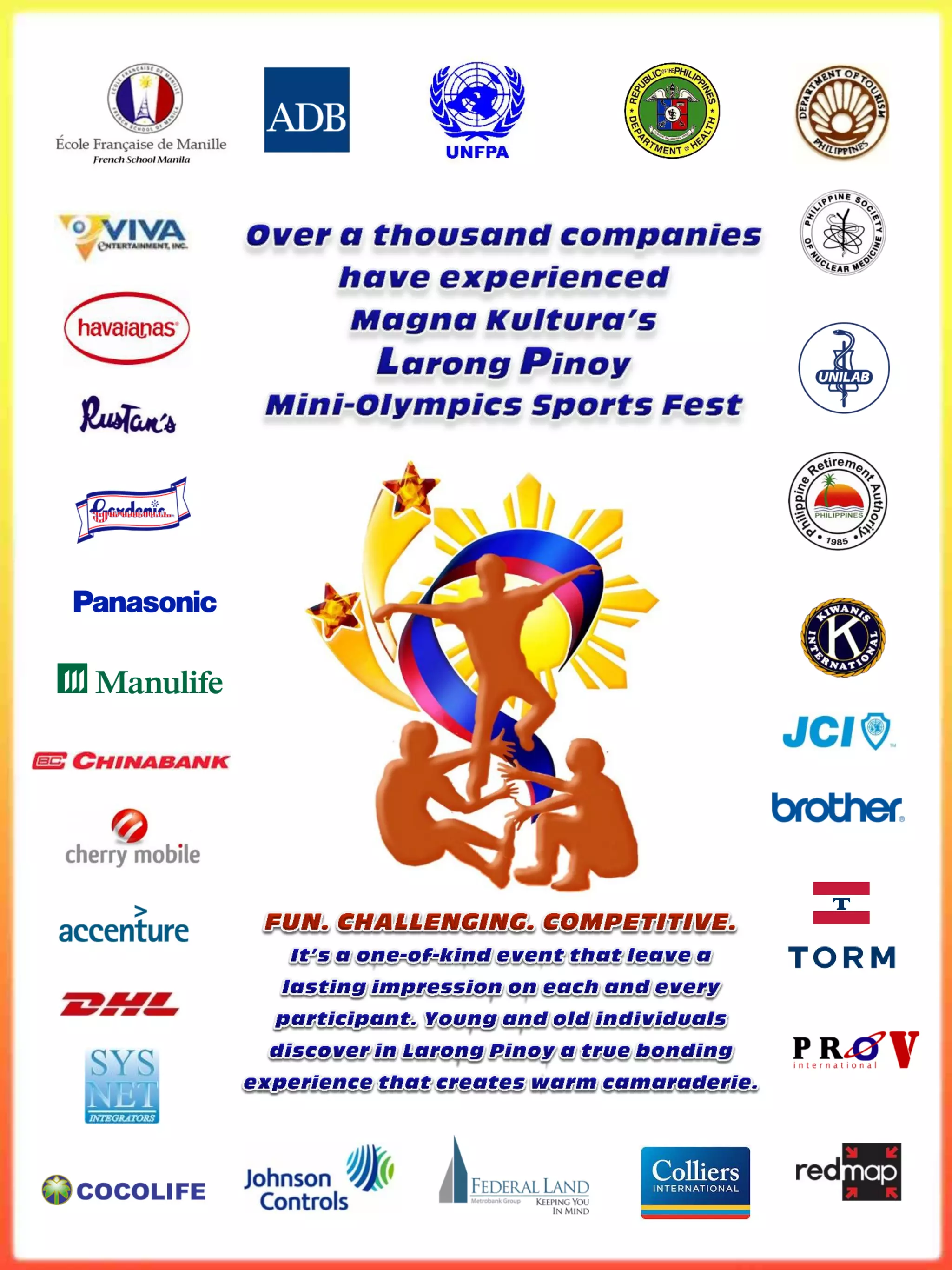 Larong Pinoy Mini-Olympics Company Sportsfest | PDF