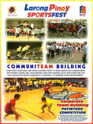 Filipino Team Building Activities