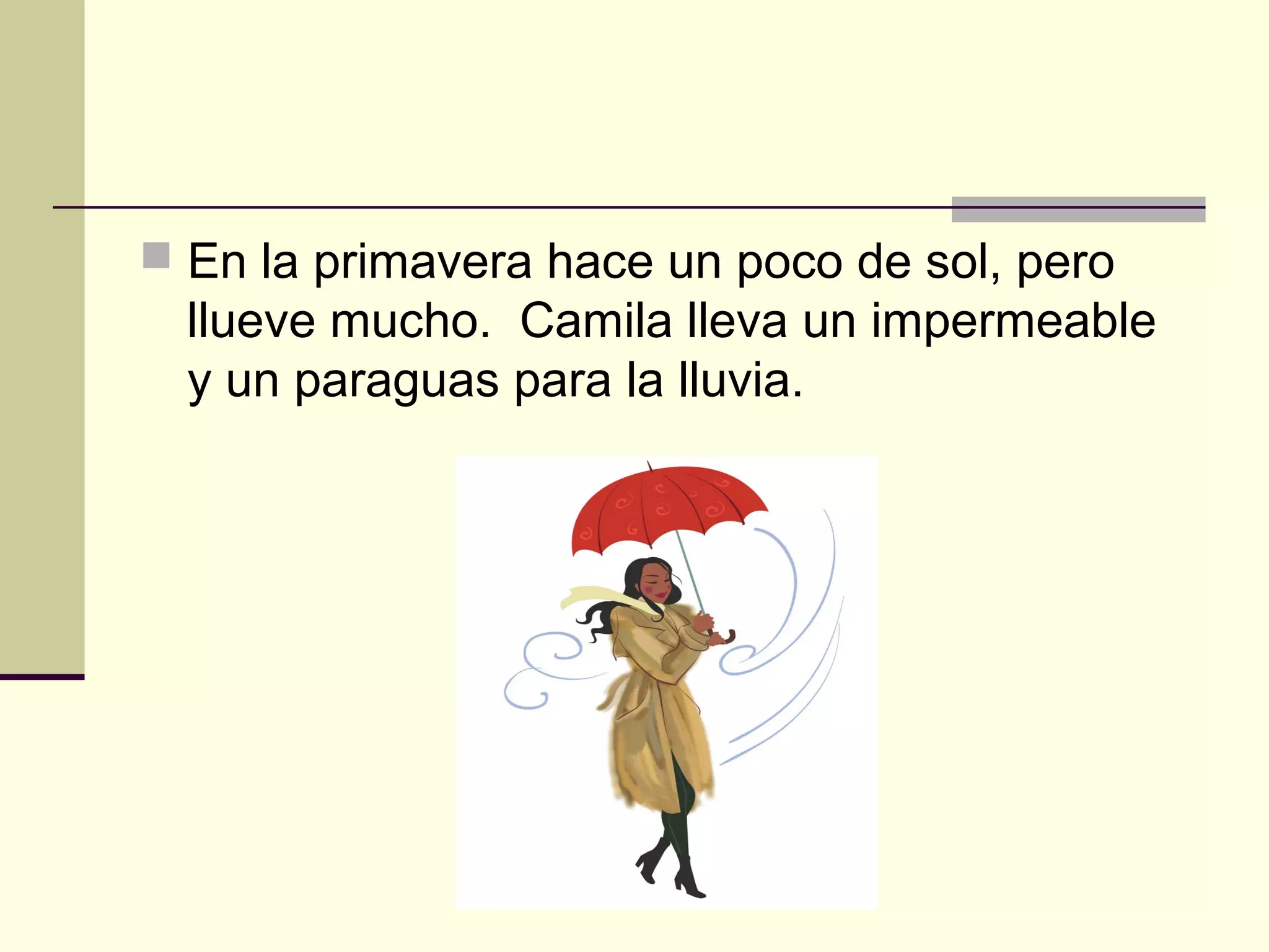 La ropa y las estaciones 4to | PPT