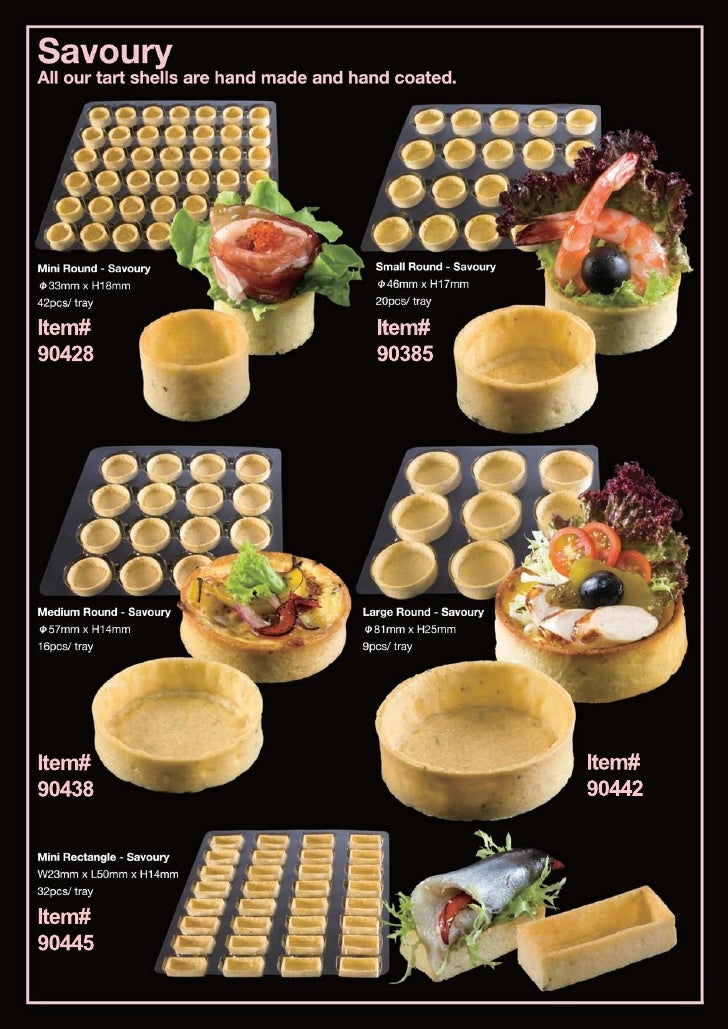 La Rose Noir Scff Premium Tart Shells 07.2010