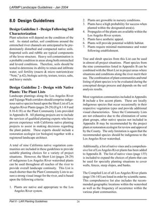 Landscaping Guidelines and Plant Palettes - Los Angeles, California | PDF