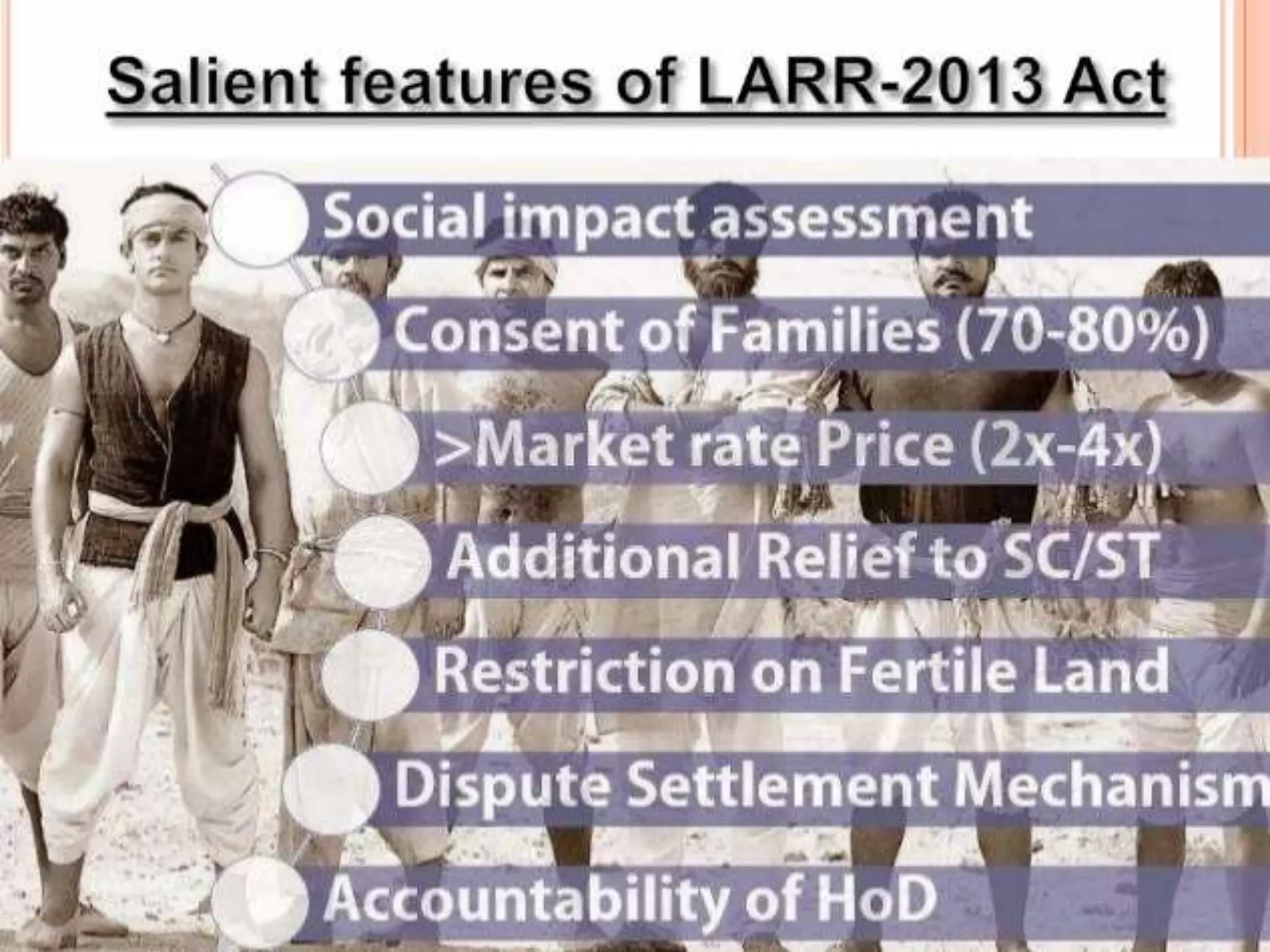 LARR act 2013 | PPTX