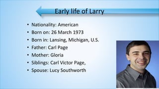 Larry page. | PPTX