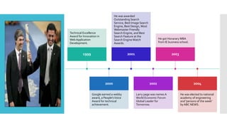 Presentation on Larry page ( CO-FOUNDER OF GOOGLE) | PPTX