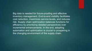Larry Savage Jr explains ways to future-proof your supply chain. | PPT