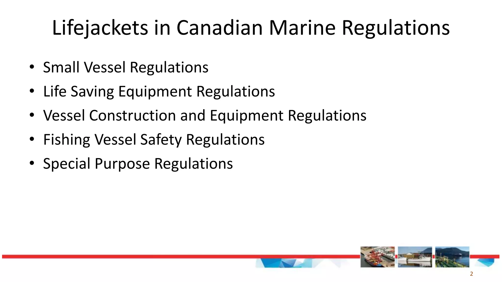 Transport Canada Marine Safety & Security Update | PPTX