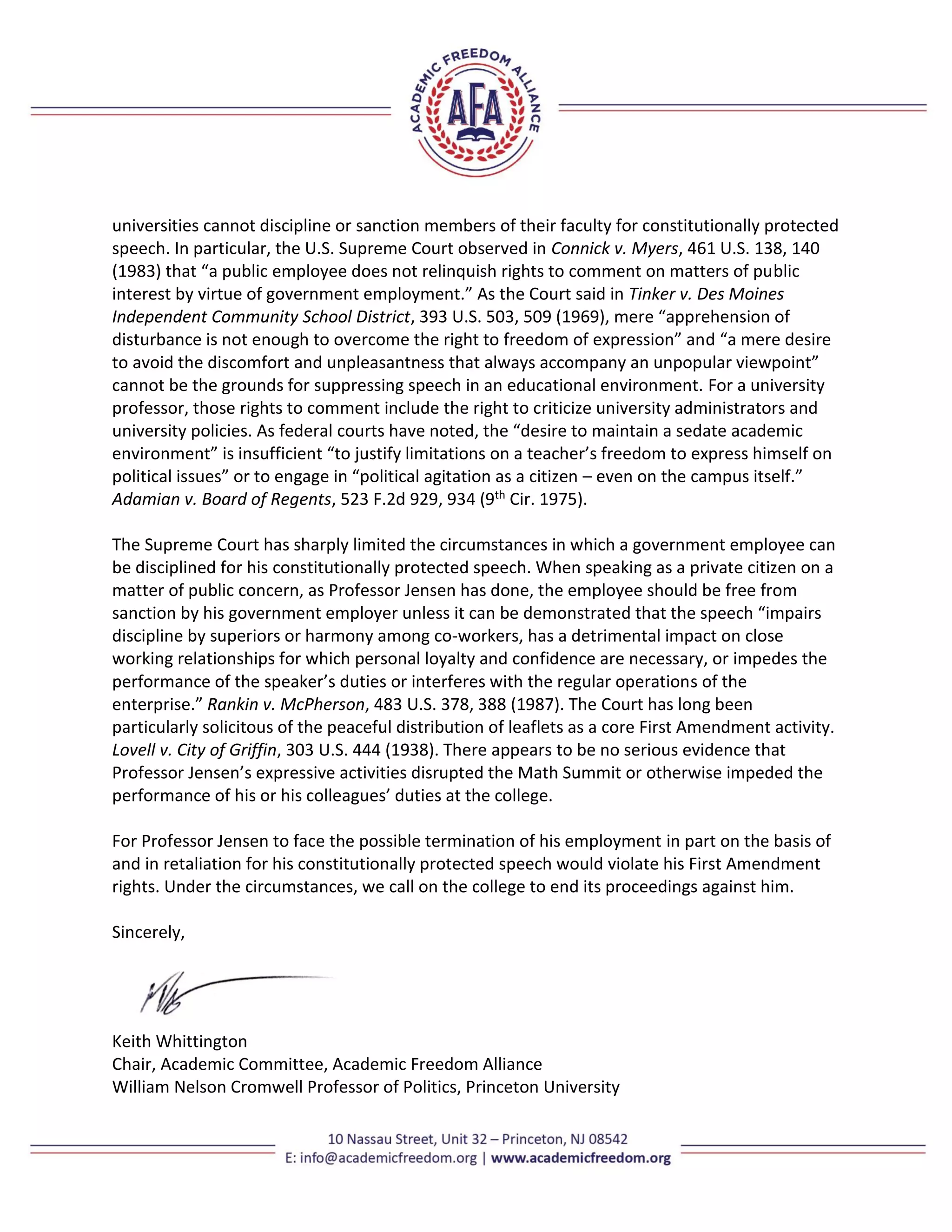 The Lars Jensen Letters | PDF | College Education | Education