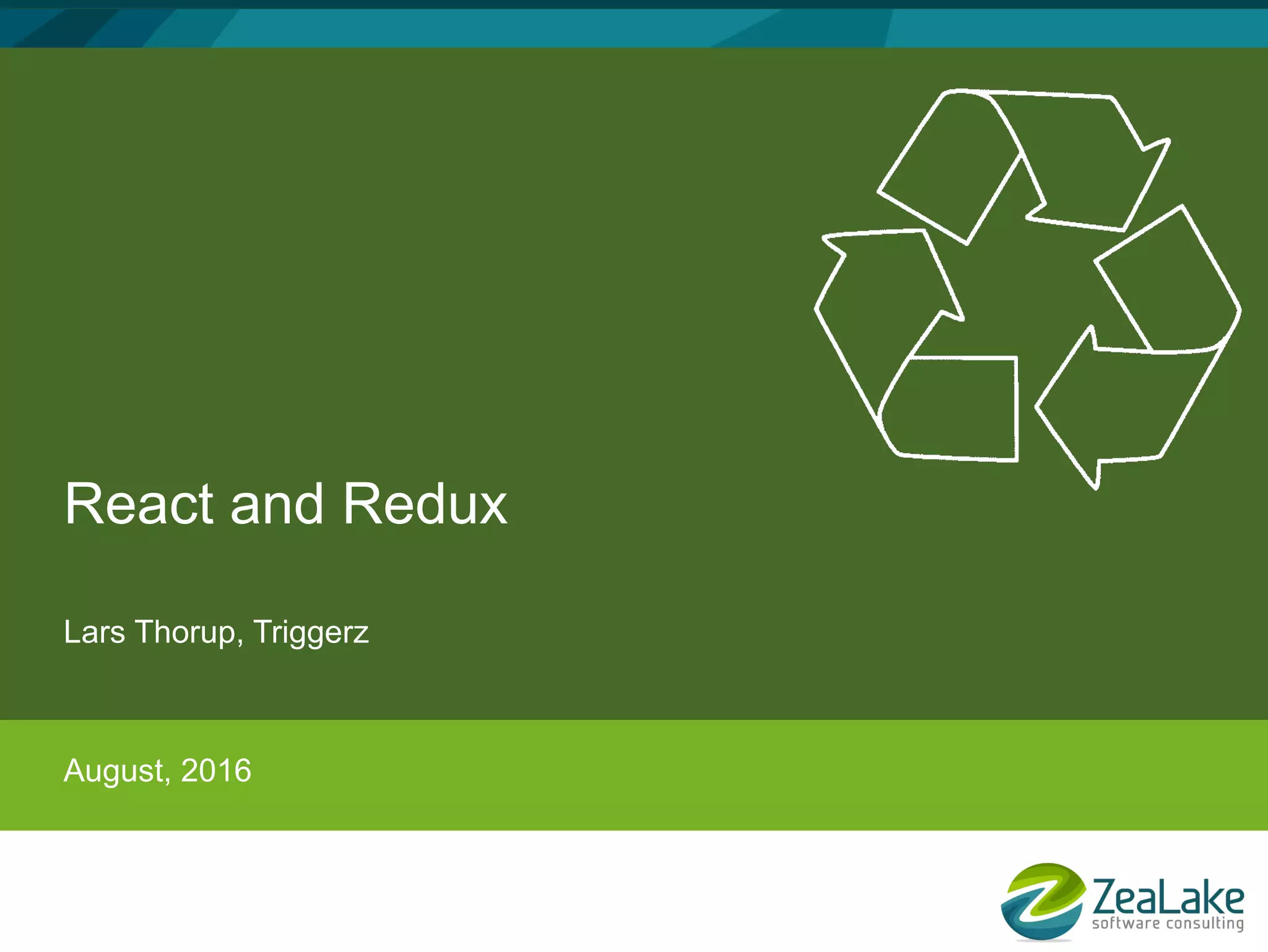 Lars thorup-react-and-redux-2016-09 | PPT