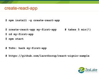 Lars thorup-react-and-redux-2016-09 | PPT