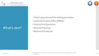 FPGA-based sensor integration and communication protocols for automated ...