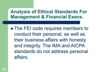 ethical issues in Advanced Auditing and Accounting | PPT