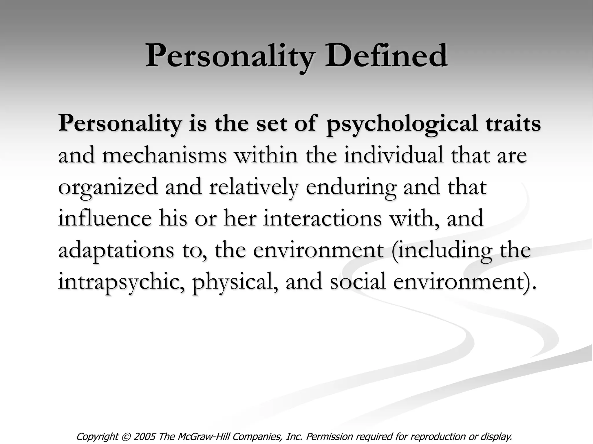 Personality Psychology by larsen2e_ppt_chapter01.ppt