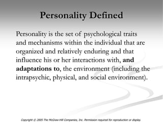 Personality Psychology by larsen2e_ppt_chapter01.ppt