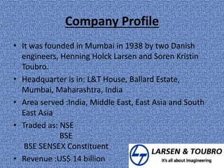 Larsen and toubro | PPTX