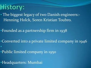 Larsen & toubro | PPTX