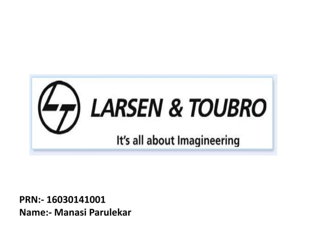 Larsen & Toubro | PPT