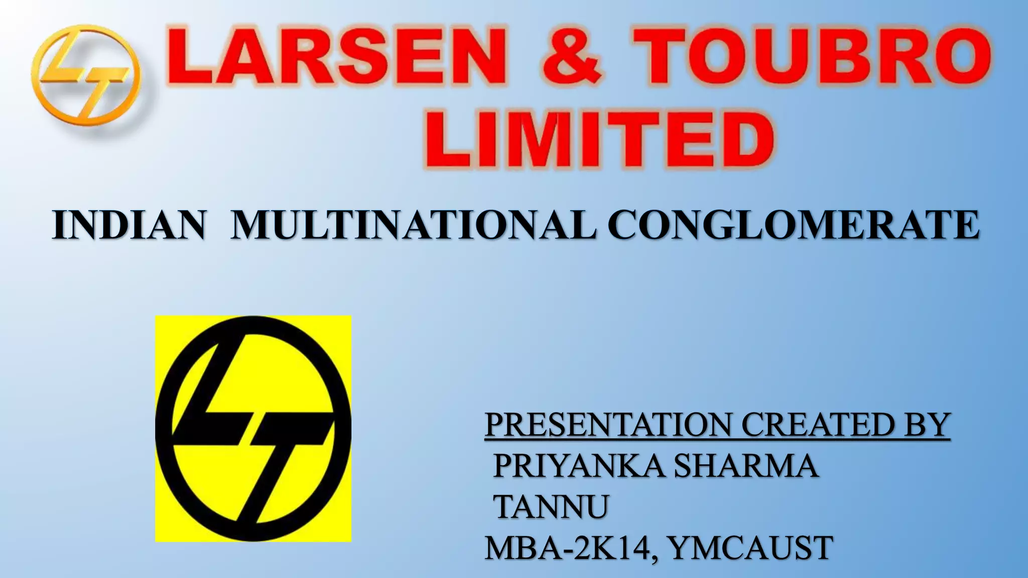 Larsen & turbro | PPTX