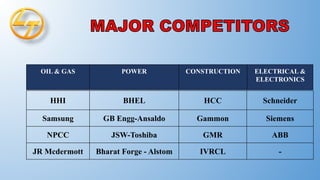 Larsen & turbro | PPTX