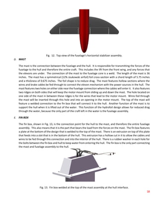 Mechanical Design - Hydrofoil Capstone Project | PDF
