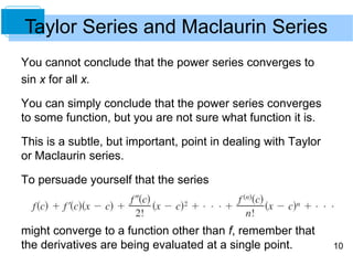 LarsonETF6_ch09_sec10 - Infinite Series.ppt