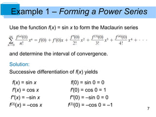LarsonETF6_ch09_sec10 - Infinite Series.ppt