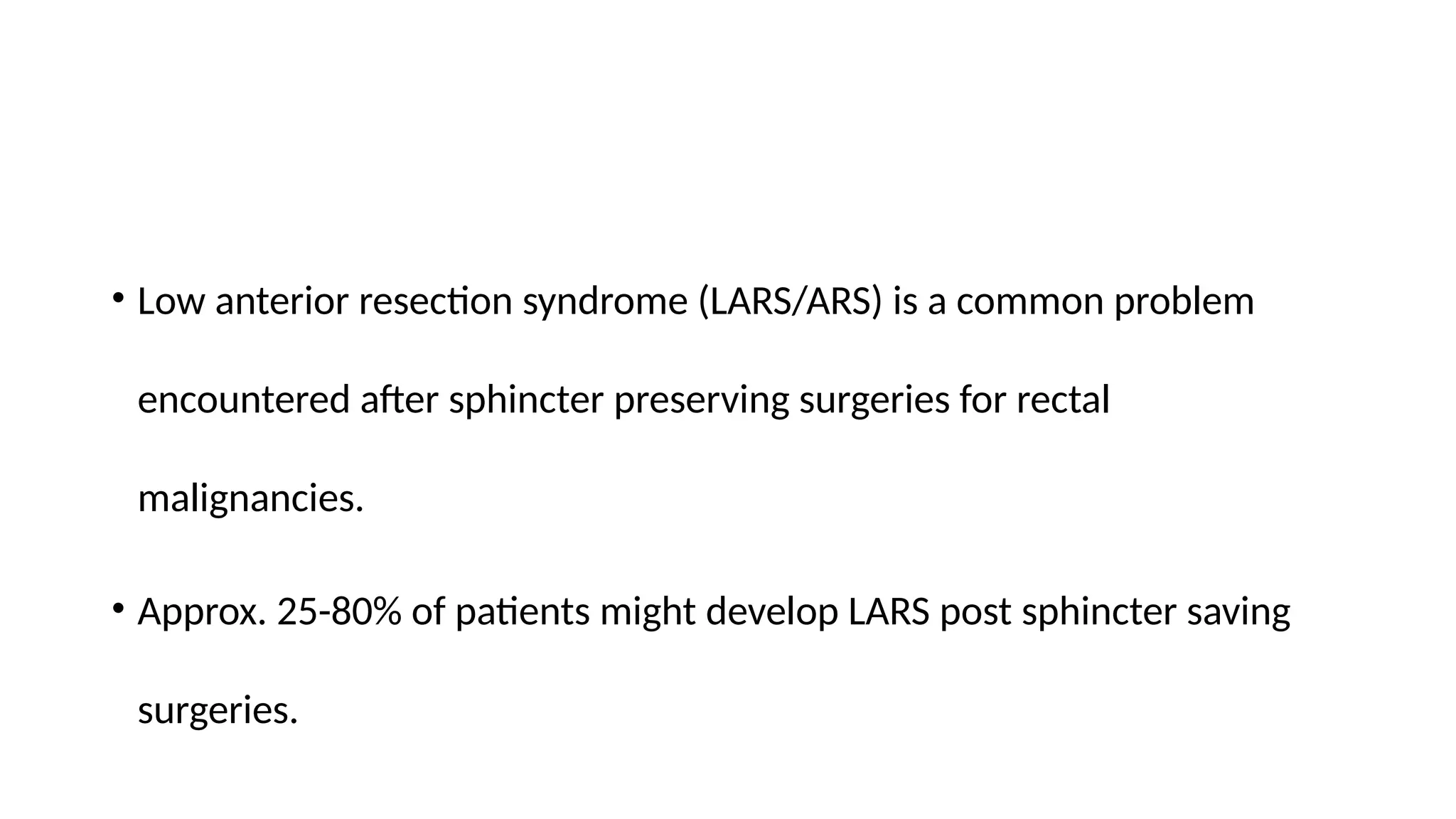 LAR syndrome.pptx guy,guyvgfcdfdgvhbkjhhjvhgvh | PPTX