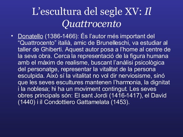 L'art del Renaixement | PPT