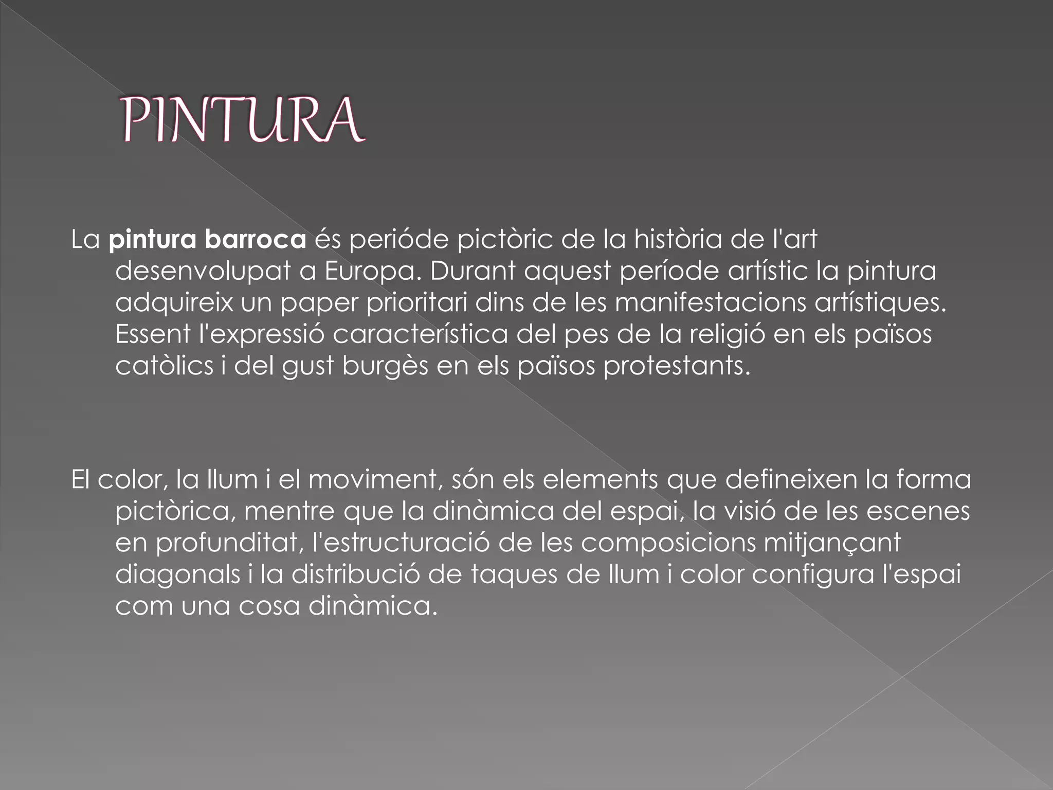 L’art barroc powerpoint- | PPTX