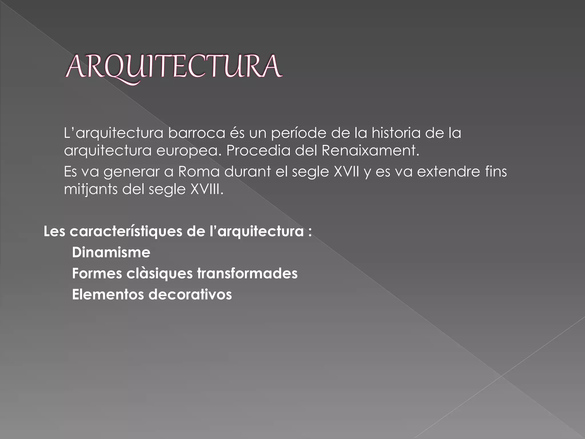 L’art barroc powerpoint- | PPTX