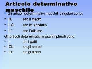 L’articolo | PPT