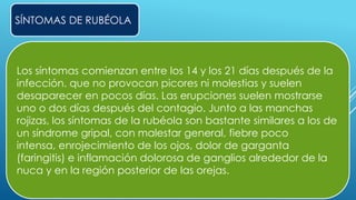 La rubeola ppd | PPTX