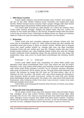 Larutan | PDF