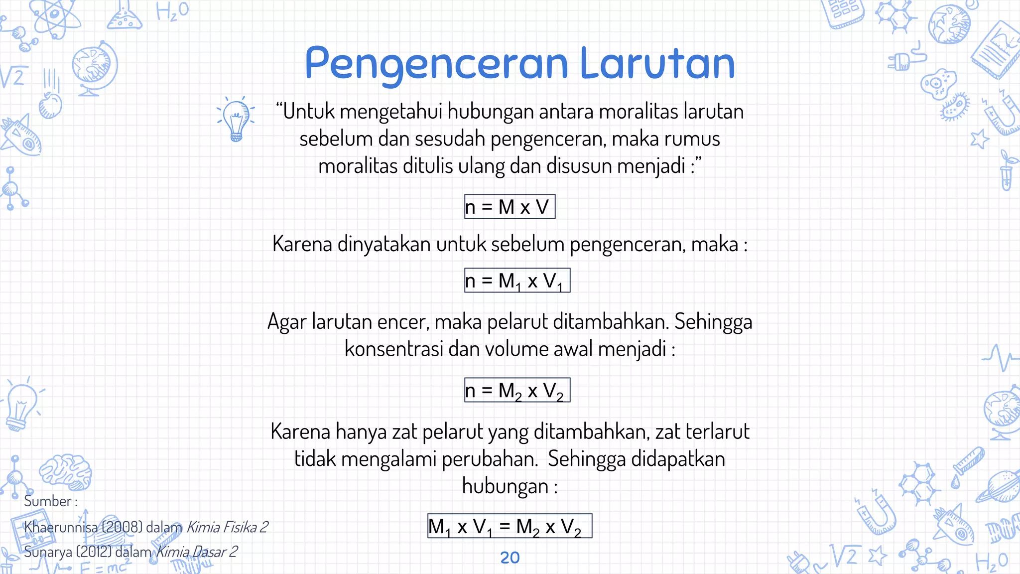 Larutan - Kimia Dasar | PPTX