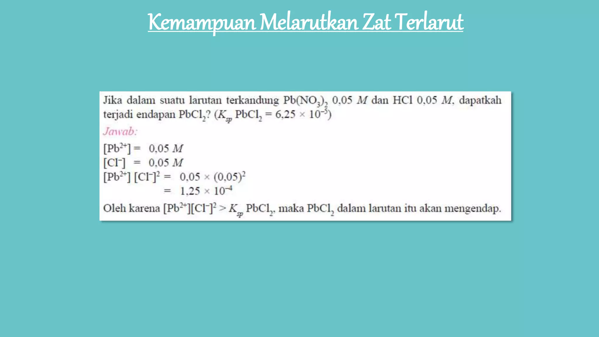 Larutan - Kimia Dasar | PPTX