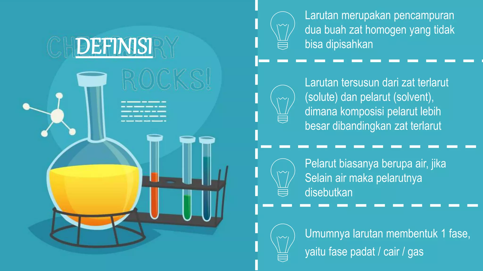 Larutan - Kimia Dasar | PPTX