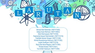 Larutan - Kimia Dasar | PPTX