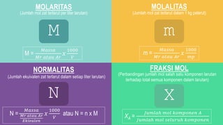 Larutan - Kimia Dasar | PPTX