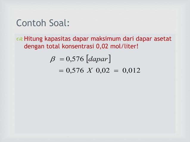 Larutan Dapar Farmasi Fisika 2020 | PPTX